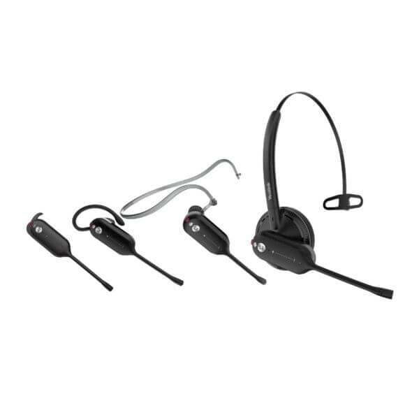 Yealink WH63 Convertible DECT Wireless Headset - Microsoft Teams ...
